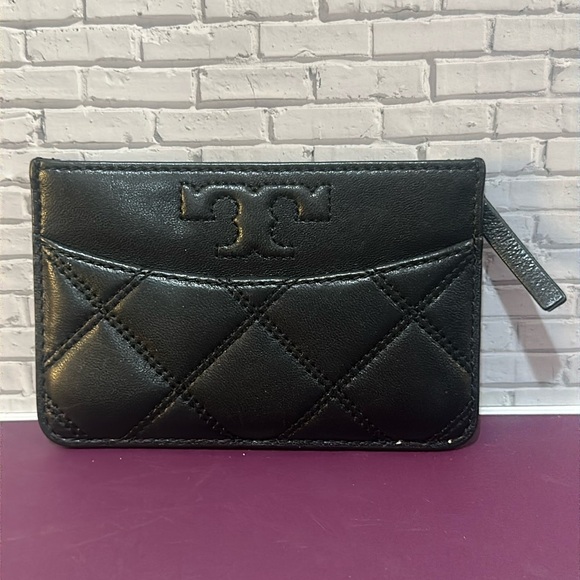 Tory Burch | Bags | Tory Burch Savannah Zippered Card Case | Poshmark